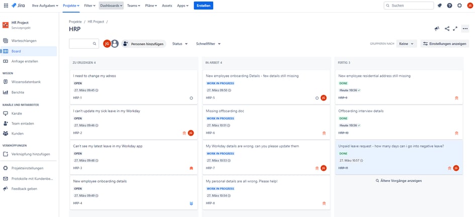 Neuerungen in Atlassians JSM Cloud